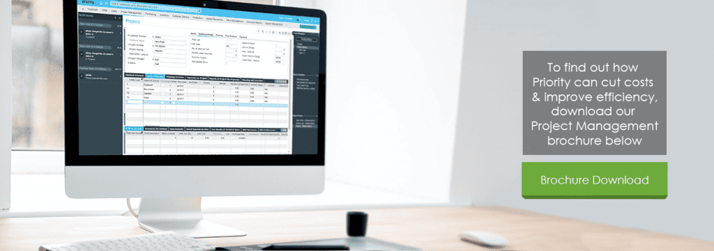 Priority Project Management Module, Medatech UK